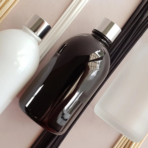 Black reed Diffuser Bottle - CandleMaking