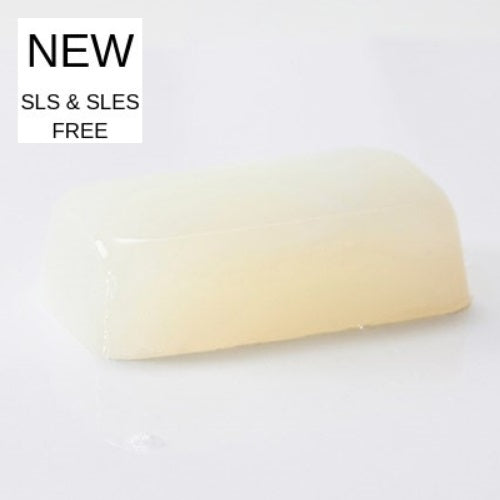 Transparent Natural Melt and Pour Soap - SLS and SLES free - CandleMaking